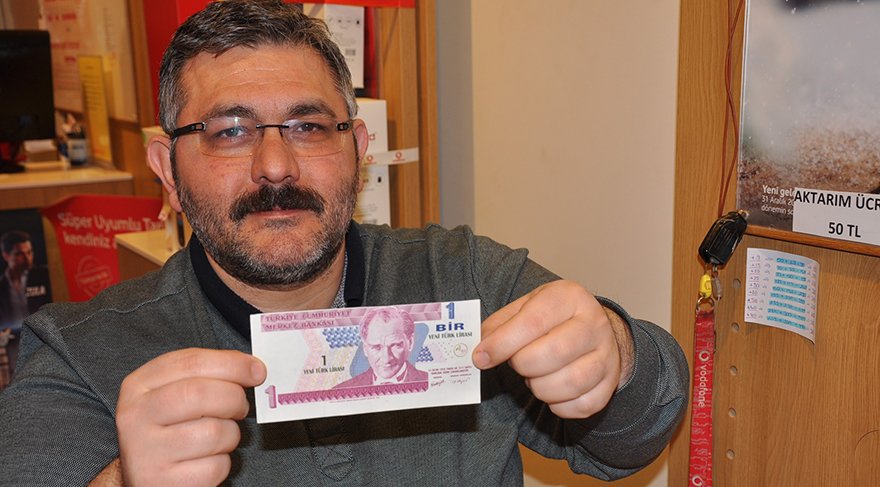 Kesim hatalı 1 YTL'si için 100 bin TL istiyor